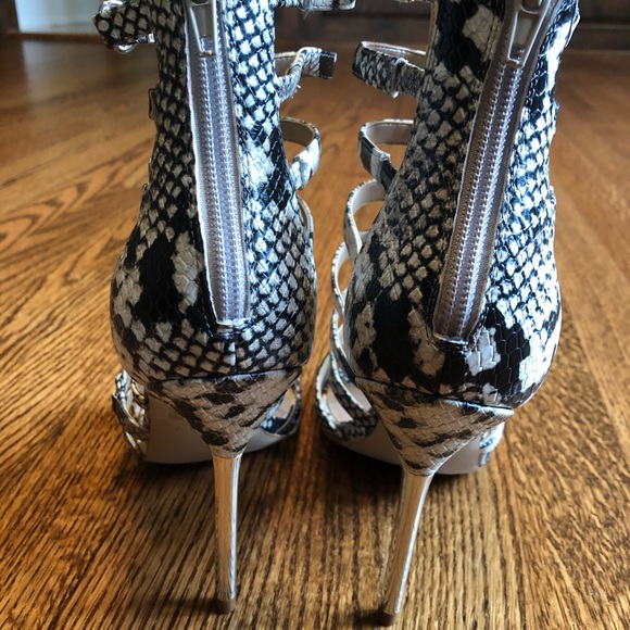 Aldo | Shoes | Aldo Snakeskin Stiletto Heels Like New Condition | Poshmark
